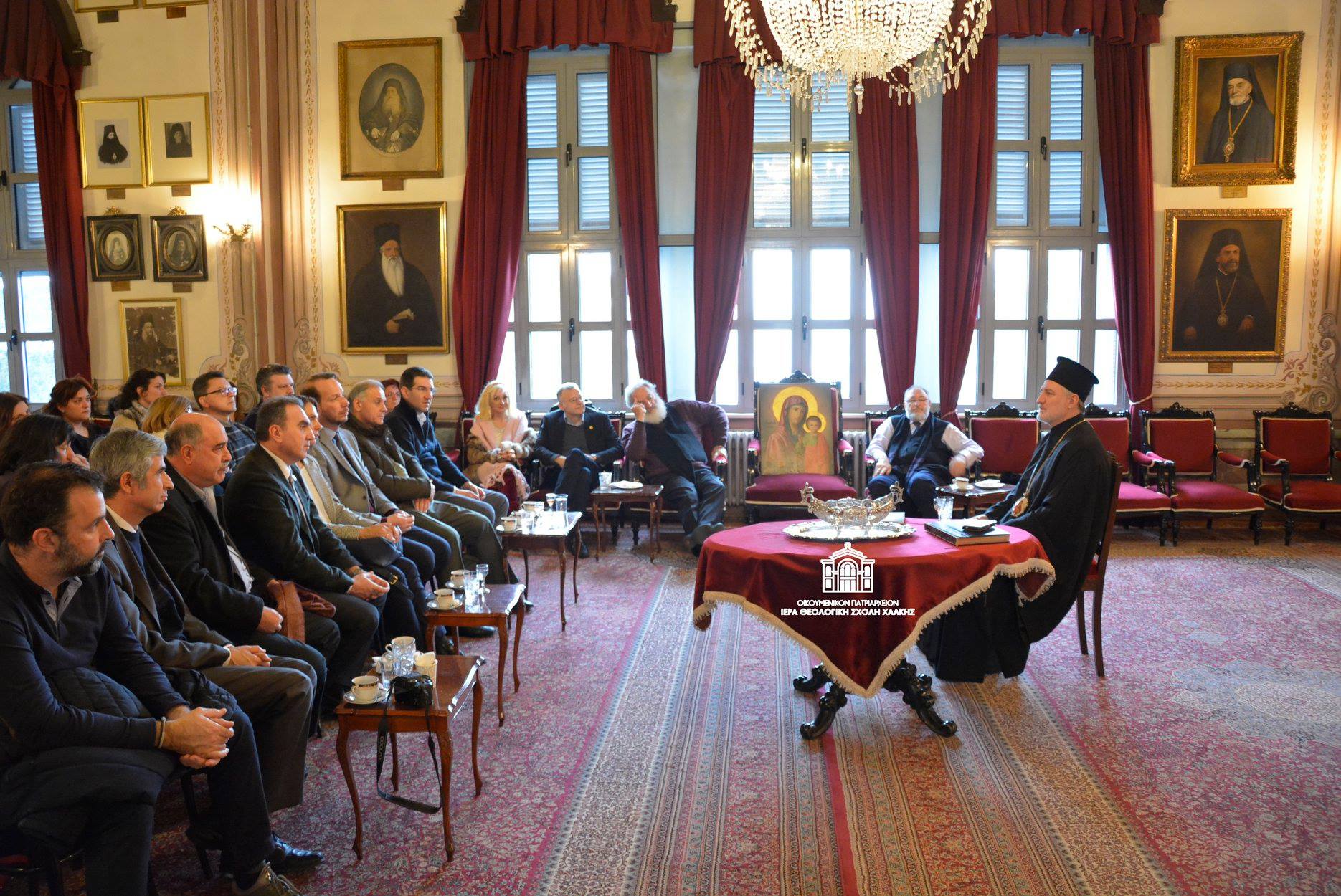 Στη Θεολογική Σχολή της Χάλκης οι Καθηγητές της Θεολογικής Σχολής του Α ...