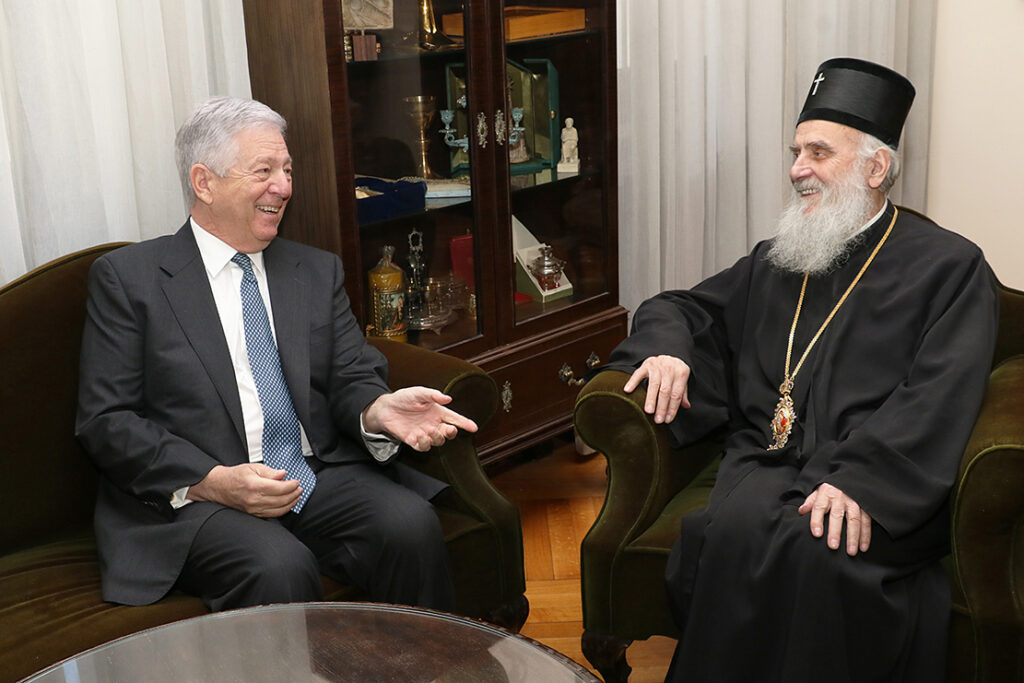 Serbian Patriarch receives crown prince Alexander II - Ορθοδοξία News ...