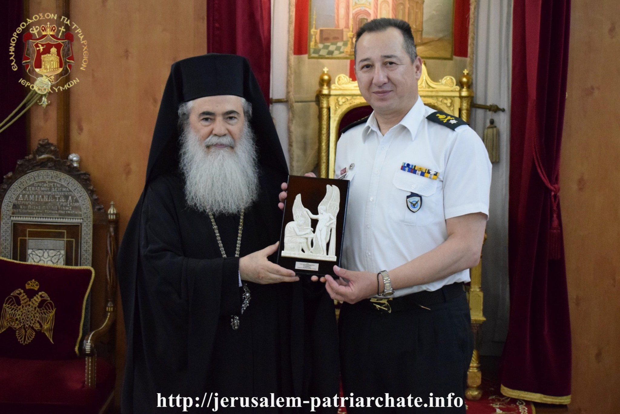 Επίσκεψη και ευλογία από τον Μακαριώτατο Πατριάρχη Θεόφιλο - Ορθοδοξία ...