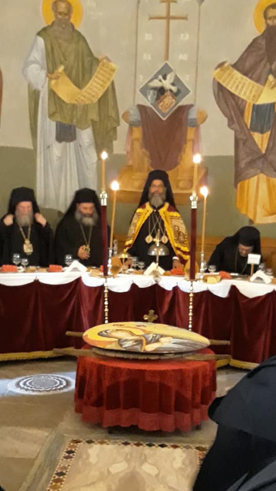 Η πανηγυρική Τράπεζα στην Ι.Μ. Ιβήρων - Ορθοδοξία News Agency