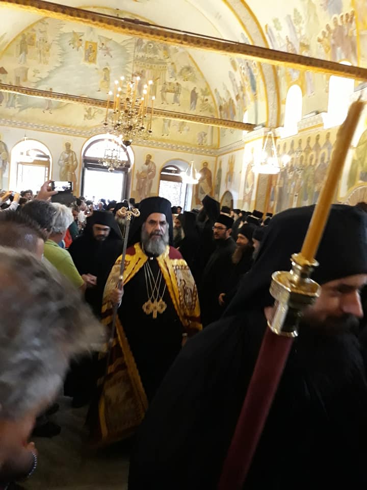 Η πανηγυρική Τράπεζα στην Ι.Μ. Ιβήρων - Ορθοδοξία News Agency