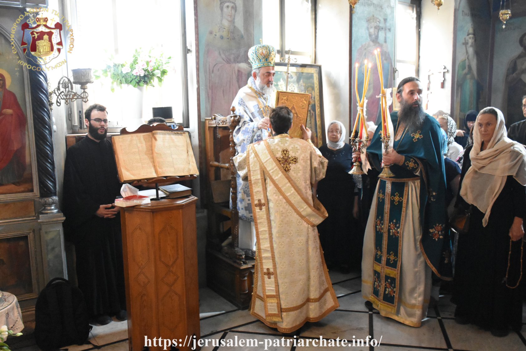 Η Σύναξη των Θεοπατόρων Ιωακείμ και Άννης στο Πατρ. Ιεροσολύμων ...