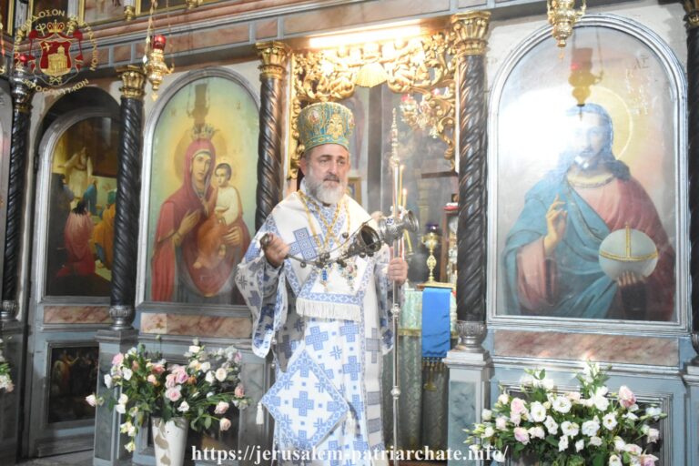 Η Σύναξη των Θεοπατόρων Ιωακείμ και Άννης στο Πατρ. Ιεροσολύμων ...
