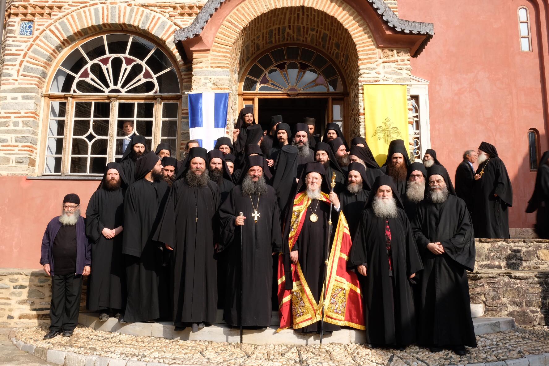 Στην Ι.Μ. Παντοκράτορος ο Οικ. Πατριάρχης - Ορθοδοξία News Agency