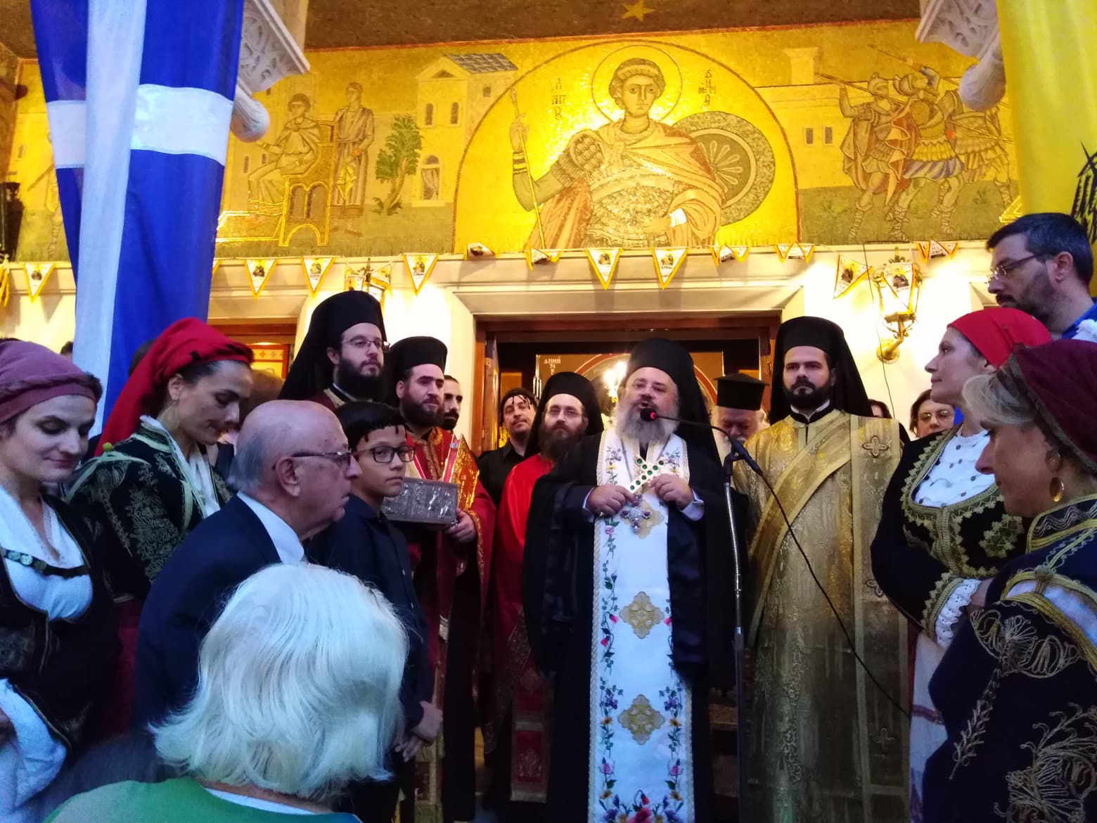 Η εορτή του Αγίου Δημητρίου στον ομώνυμο ναό των Αμπελοκήπων ...