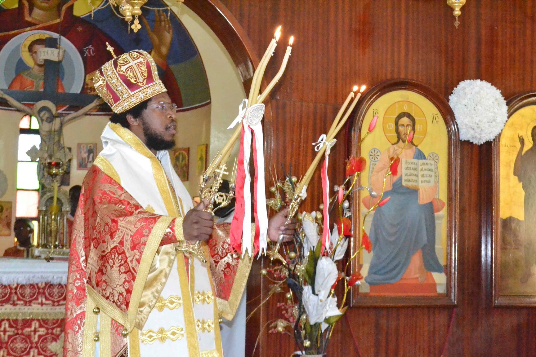 On the Sunday after Nativity, His Grace Bishop Silvester of Gulu and ...