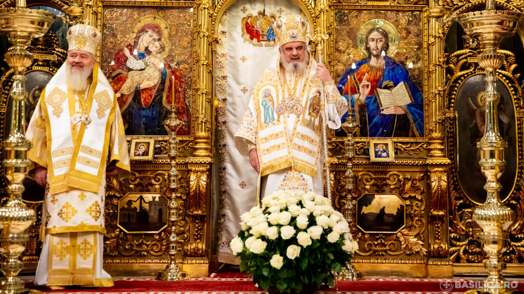 Patriarch of All Romania officiates at Divine Liturgy on Feast Day of ...