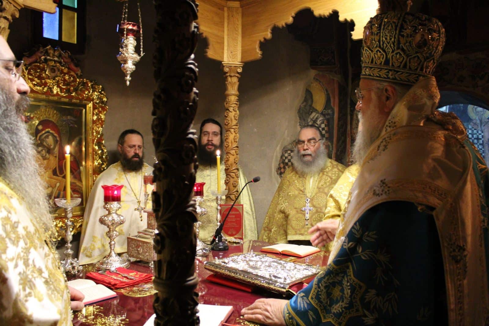 Ο Μητροπολίτης Κερκύρας στην Ιερά Μονή Άνω Ξενιάς - Ορθοδοξία News Agency
