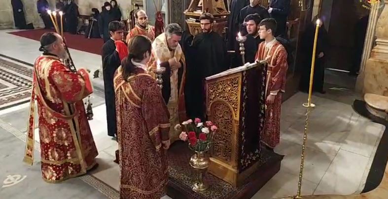 Η Γ' Στάση Χαιρετισμών στο Ναό της Αναστάσεως (ΒΙΝΤΕΟ) - Ορθοδοξία News ...
