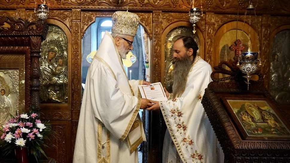 Mănăstirea Trivale din Pitești are un nou stareț - Ορθοδοξία News Agency