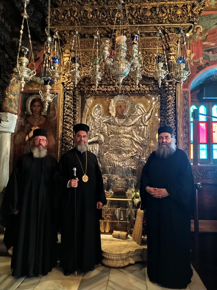 Ο Ηγούμενος της Μονής Ιβήρων στην Ιερά Μονή Πανορμίτου - Ορθοδοξία News ...