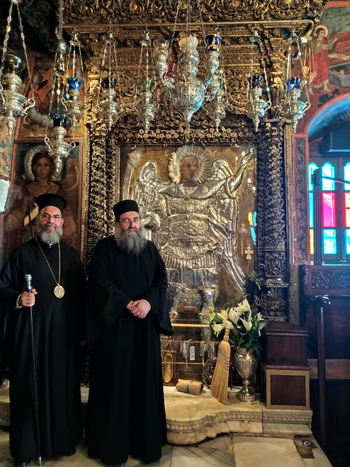 Ο Ηγούμενος της Μονής Ιβήρων στην Ιερά Μονή Πανορμίτου - Ορθοδοξία News ...