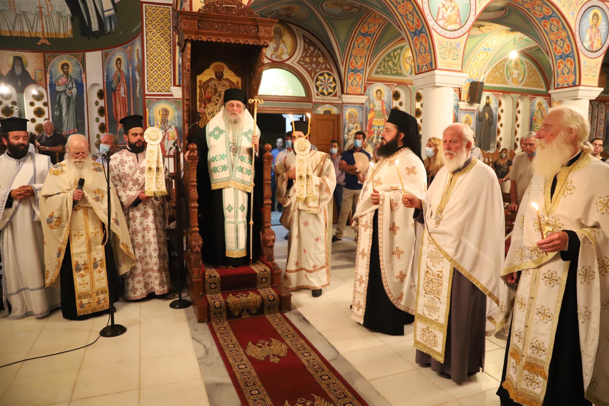 Πανηγυρικός Εσπερινός του Αγίου Αρσενίου στην Πάρο - Ορθοδοξία News Agency