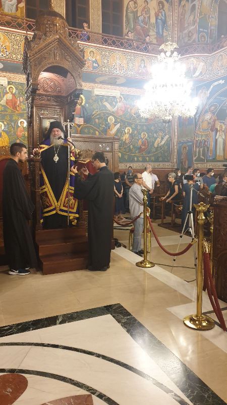 Τα Λείψανα του Οσίου Ιωσηφ του Ησυχαστού προσκύνησαν στη Λεμεσό ...