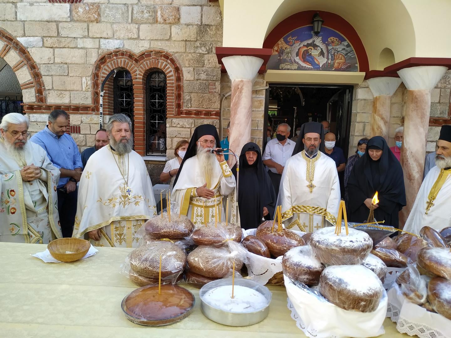 ΠΑΡΝΗΘΑ: Πανηγύρισε η Μονή του Γενεθλίου της Θεοτόκου - Ορθοδοξία News ...