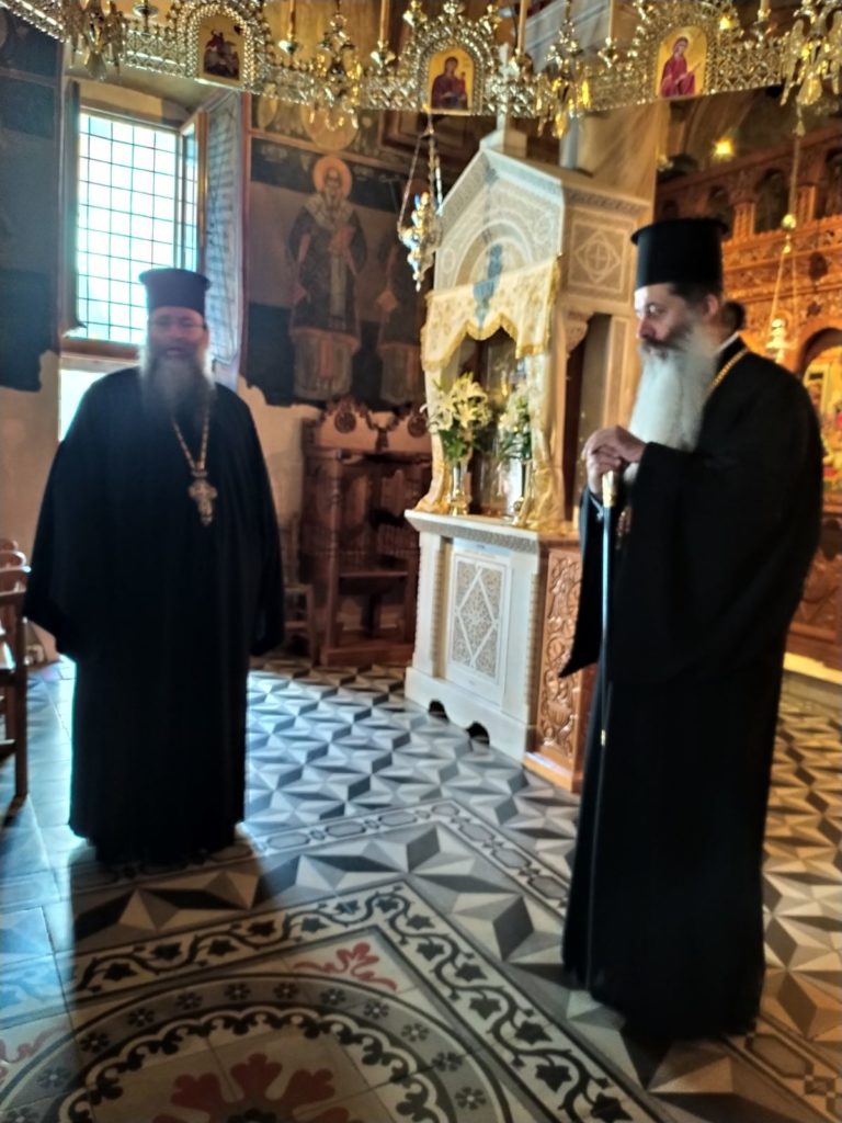 Ο Έξαρχος του Παναγίου Τάφου στην Ελλάδα στην Ι. Μ. Φθιώτιδος ...