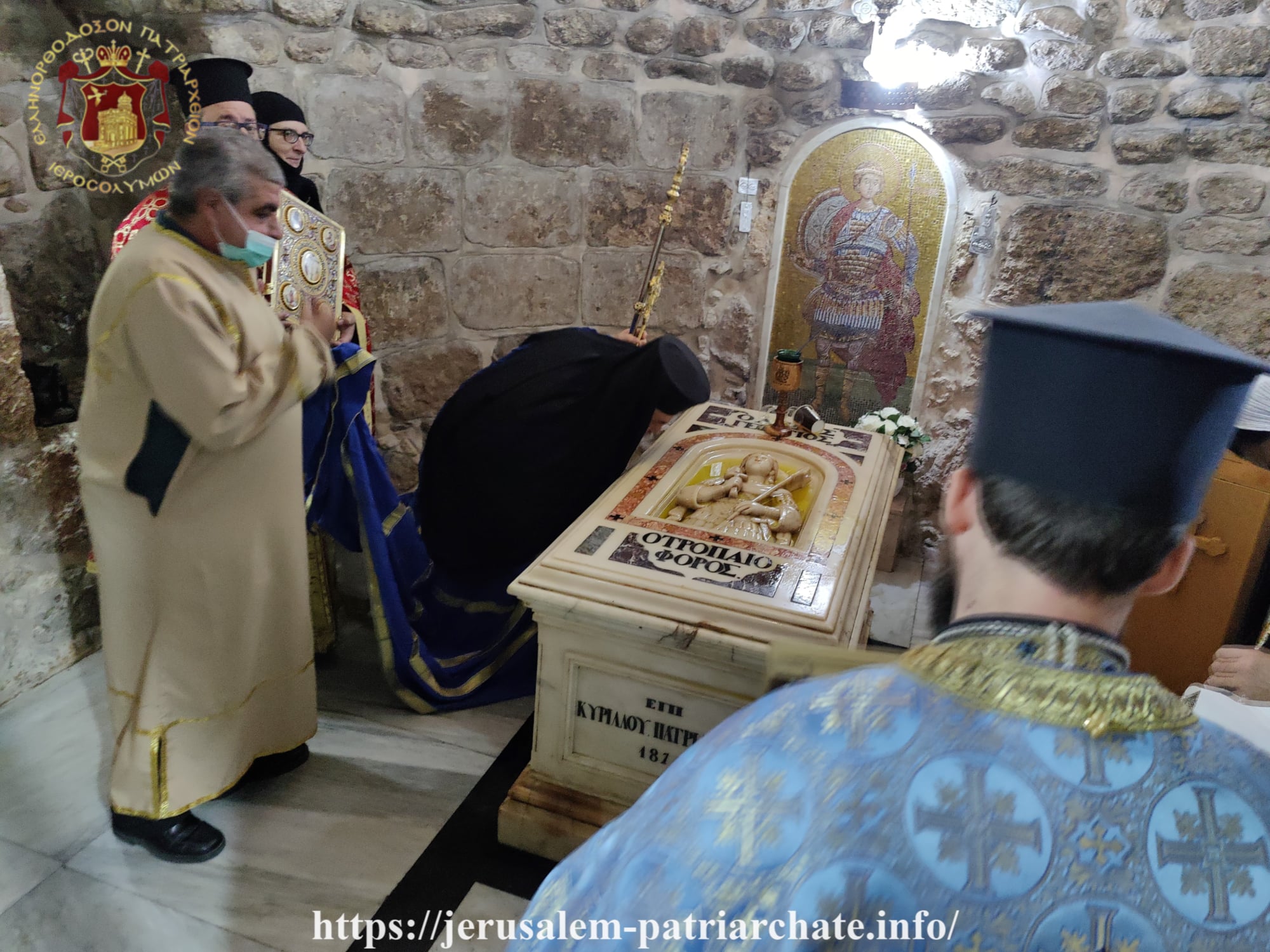 Η εορτή του Αγίου Μεγαλομάρτυρος Γεωργίου εις Λύδδαν (ΒΙΝΤΕΟ ...