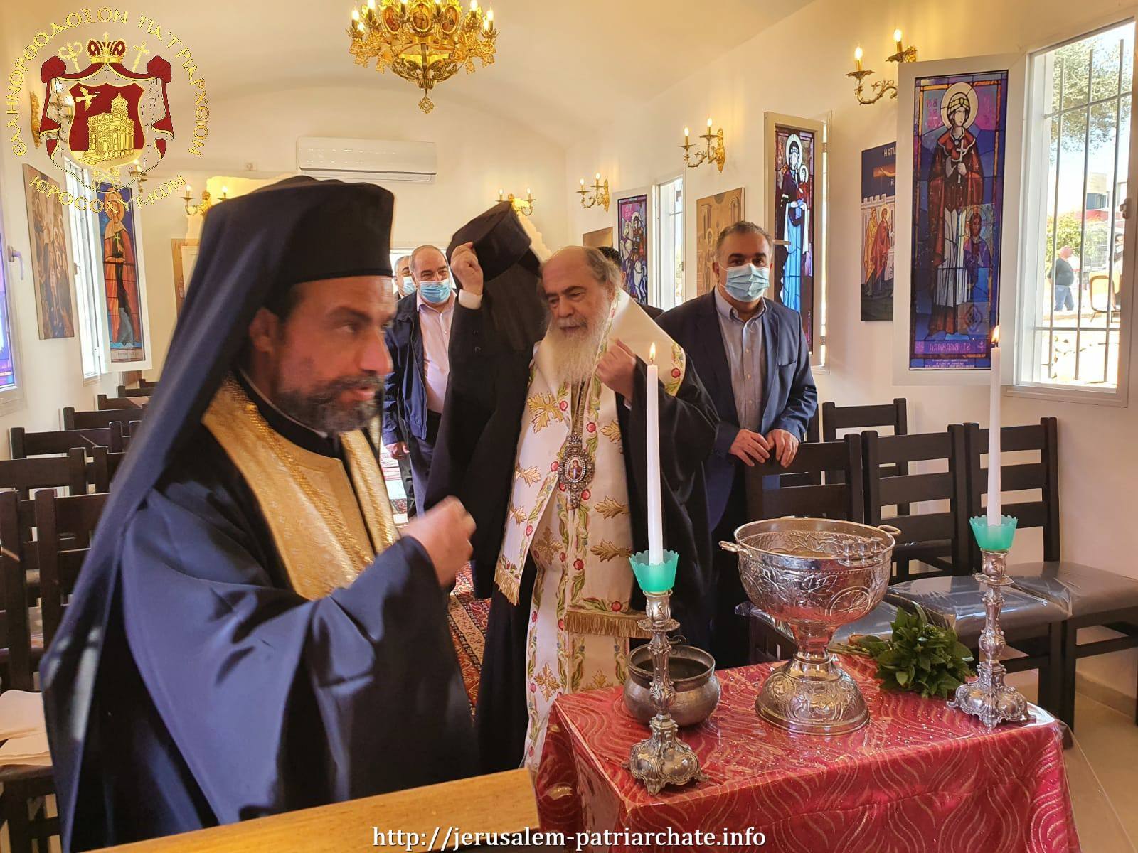 Αγιασμός στα ερείπια του αρχαίου ναού στη Ραμάλλα - Ορθοδοξία News Agency