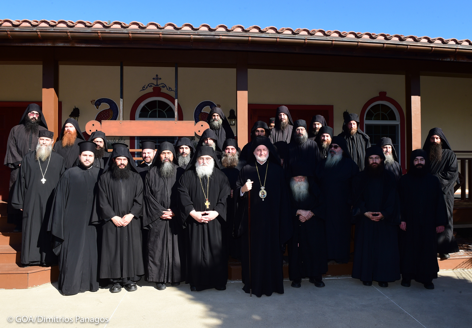 Archbishop Elpidophoros visits St. Nektarios Monastery in Roscoe, NY ...