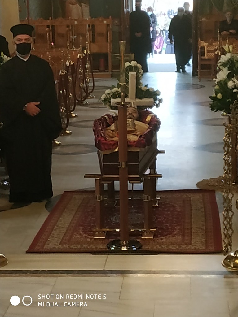 Η Εξόδιος Ακολουθία του Πρωτοπρ. Ευδοκίμου Θεοδωρίδη - Ορθοδοξία News ...