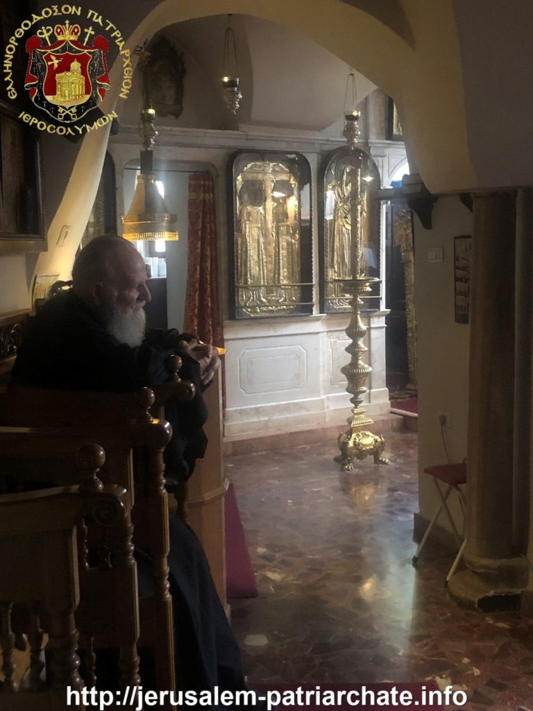 Ο Πατριάρχης Ιεροσολύμων στον Εσπερινό των ψυχών - Ορθοδοξία News Agency
