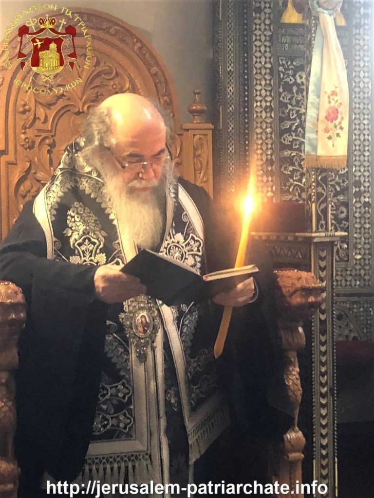 Ο Πατριάρχης Ιεροσολύμων στον Εσπερινό των ψυχών - Ορθοδοξία News Agency