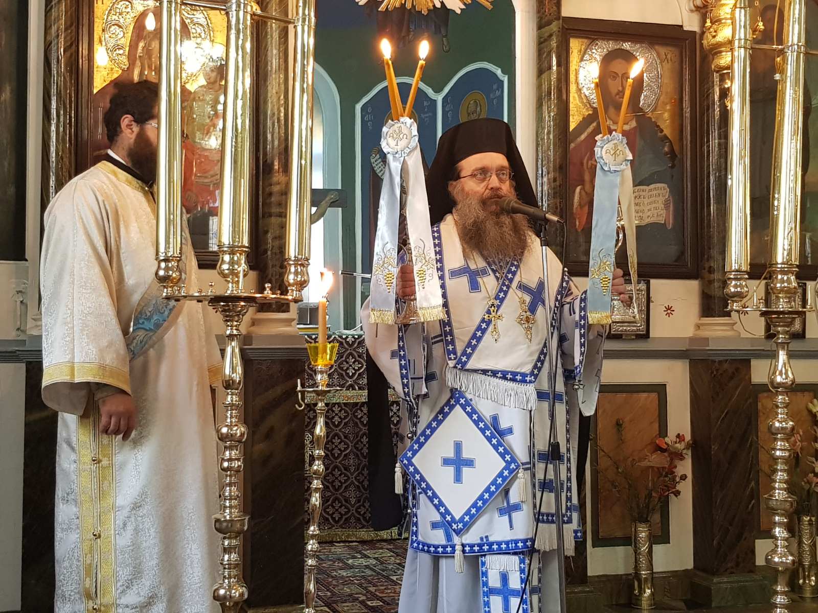 Εορτάστηκε ο Άγιος Μακάριος στη Χίο - Ορθοδοξία News Agency