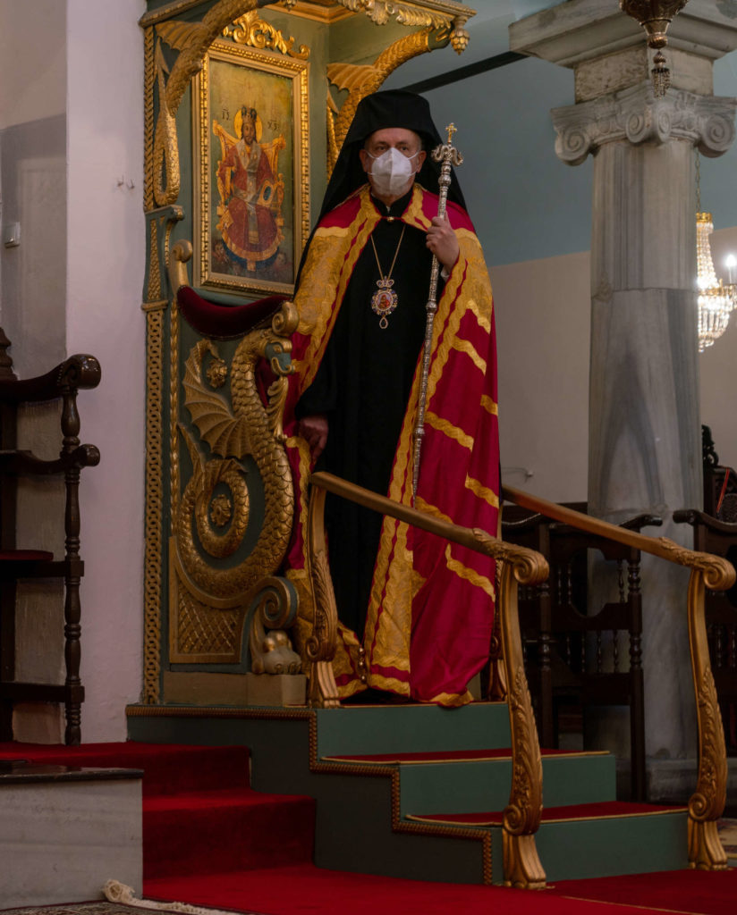 Ο Σεβασμιώτατος Γέρων Χαλκηδόνος στη Γ' Στάση Χαιρετισμών - Ορθοδοξία ...
