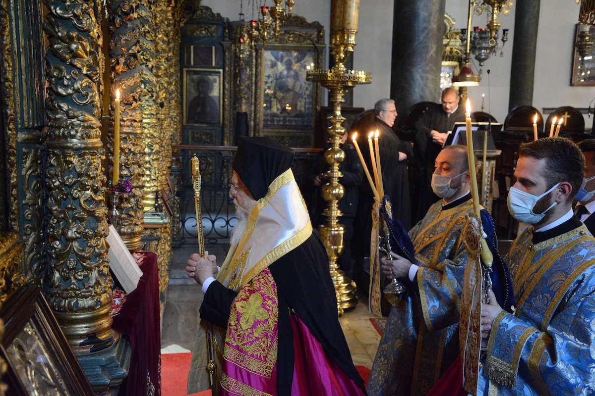 Η Ακολουθία του Ακαθίστου Ύμνου στο Οικουμενικό Πατριαρχείο - Ορθοδοξία ...
