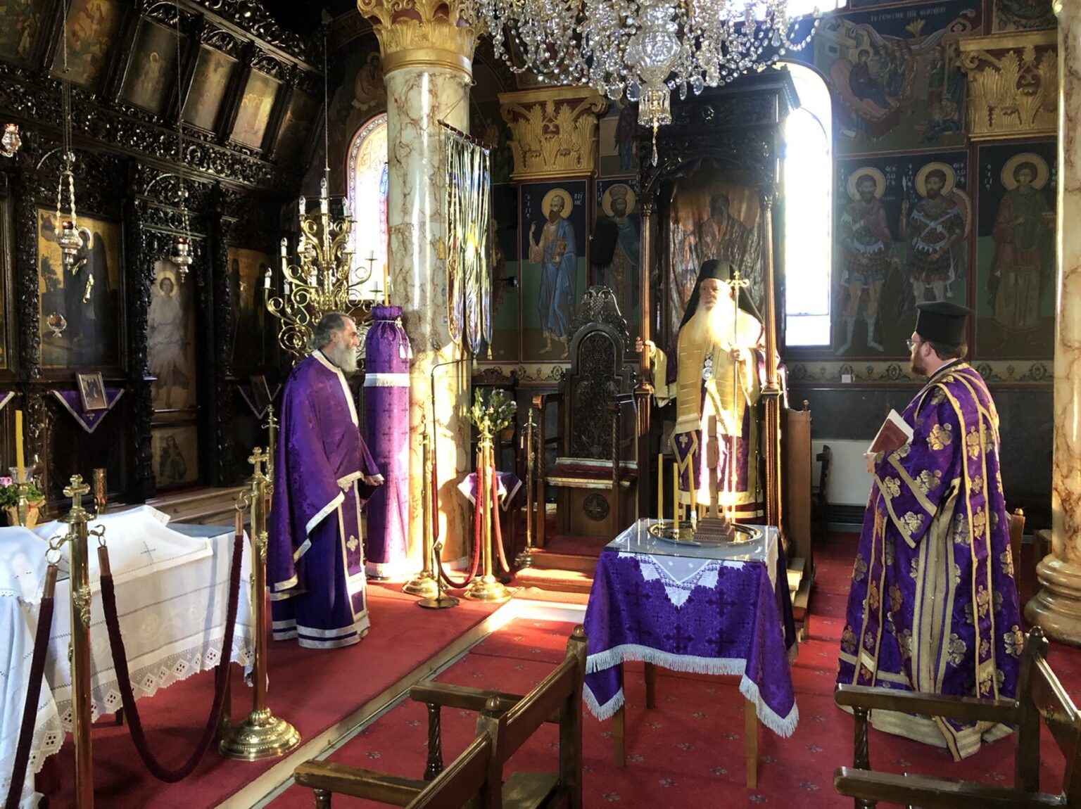 Προηγιασμένη Θεία Λειτουργία στον Ι. Ναό Αγίου Νικολάου Λεβαδείας ...