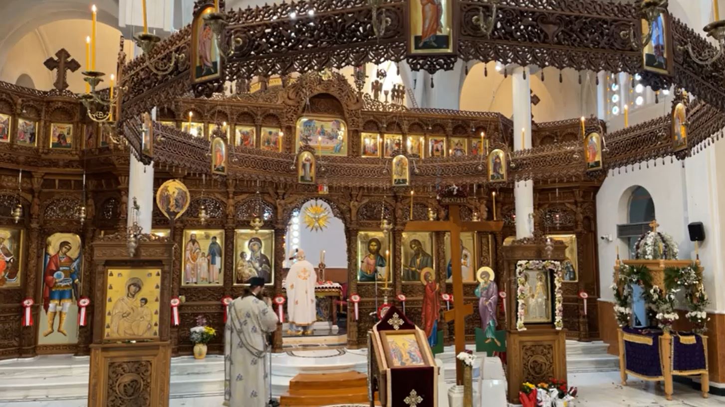 Η πανήγυρη Αγίων Ραφαήλ, Νικολάου και Ειρήνης στην Ι. Μονή Γρίβα ...