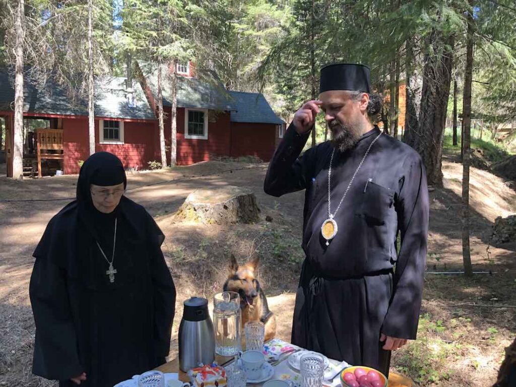 Bright Wednesday at St. Herman of Alaska Monastery in Platina ...