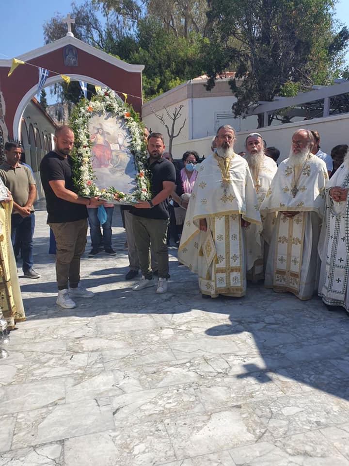 Αίγινα: Από το τριαδικόν του Αγίου Νεκταρίου - Ορθοδοξία News Agency