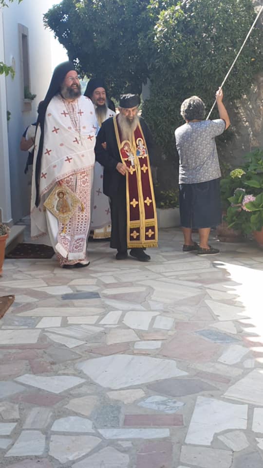 Αίγινα: Από το τριαδικόν του Αγίου Νεκταρίου - Ορθοδοξία News Agency