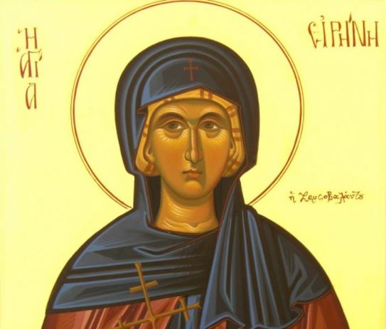Feast day of Irene the Righteous of Chrysovalantou - Ορθοδοξία News Agency
