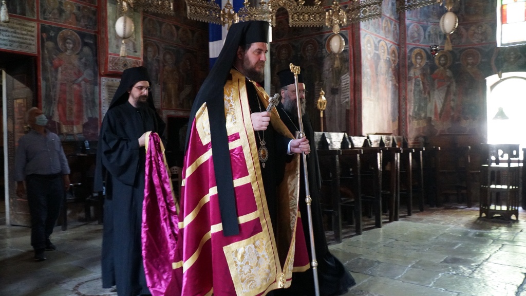 Ο Θεοφιλέστατος Επίσκοπος Πατάρων στην Ιερά Μονή Δουσίκου - Ορθοδοξία ...