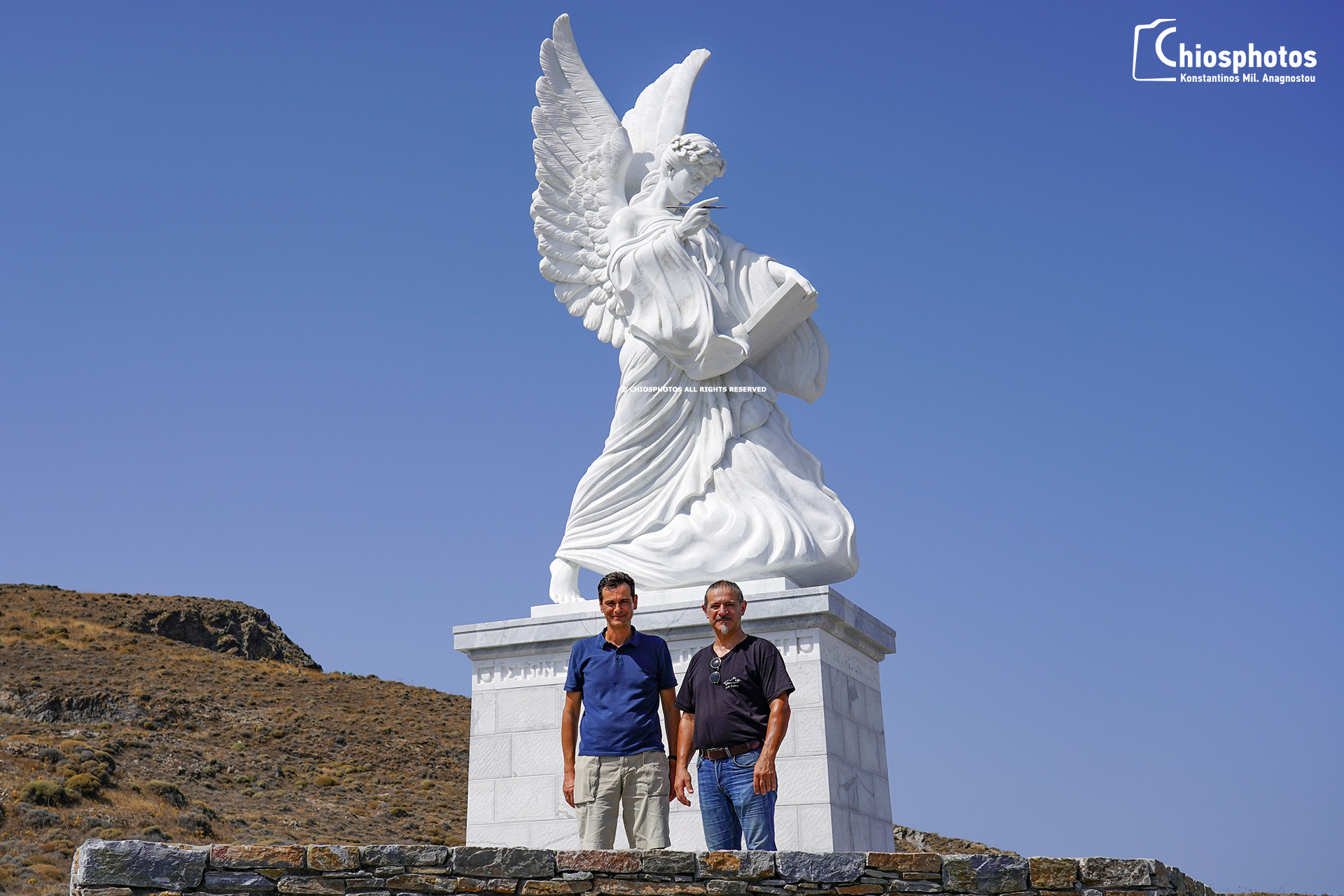 Αποκαλύφθηκε το άγαλμα της Δόξας των Ψαρών στη Μαύρη Ράχη - Ορθοδοξία ...