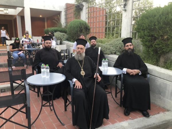 Metropolitan of Thessaliotida Timotheos in attendence for 'Man of God ...