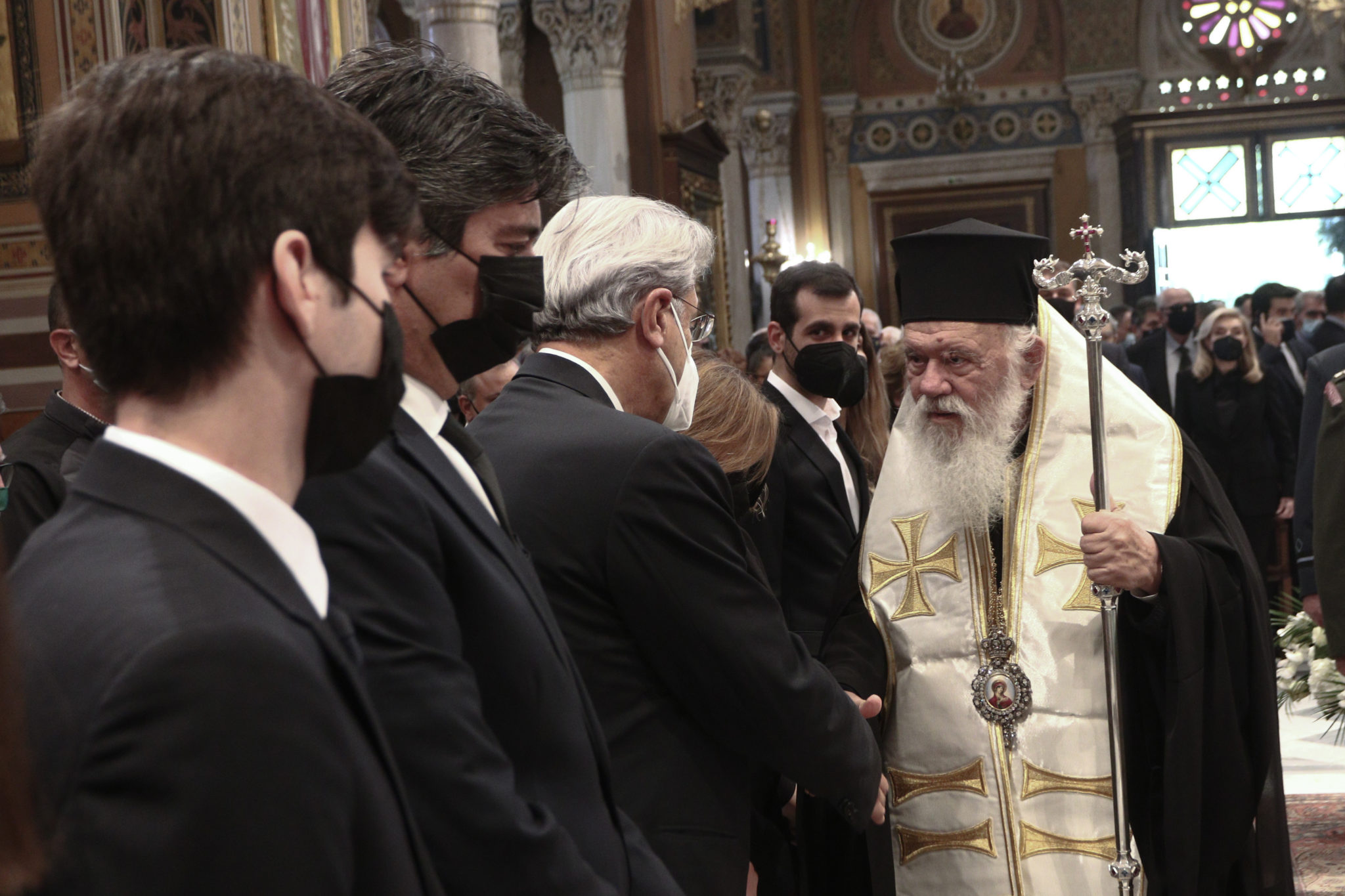 Ο Αρχιεπίσκοπος στην Εξόδιο Ακολουθία της Φώφης Γεννηματά - Ορθοδοξία ...