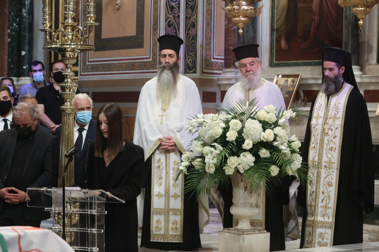 Ο Αρχιεπίσκοπος στην Εξόδιο Ακολουθία της Φώφης Γεννηματά - Ορθοδοξία ...