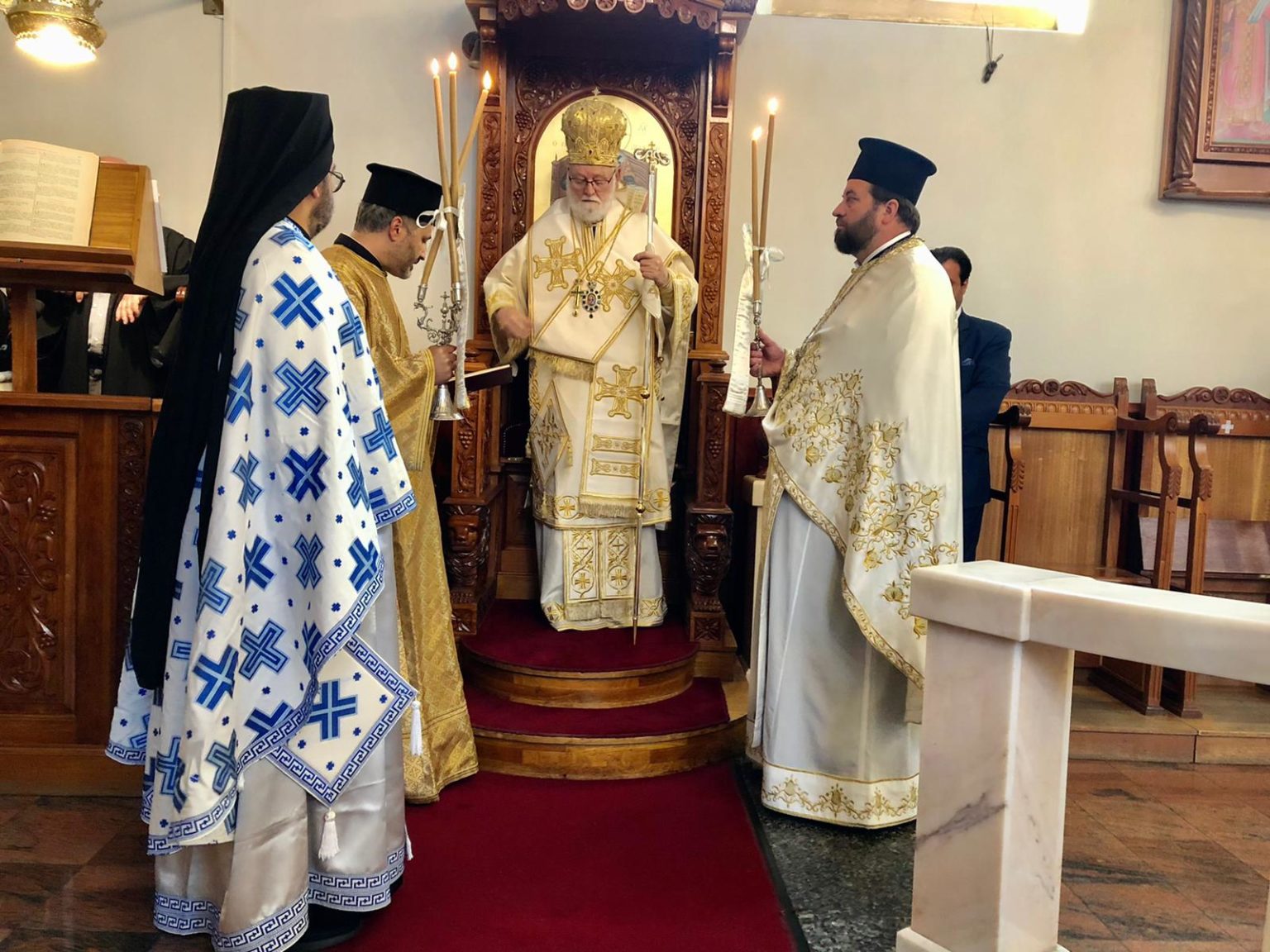 Βικτώρια: Εορτάστηκαν τα 30χρονα του Οικουμενικού Πατριάρχη - Ορθοδοξία ...