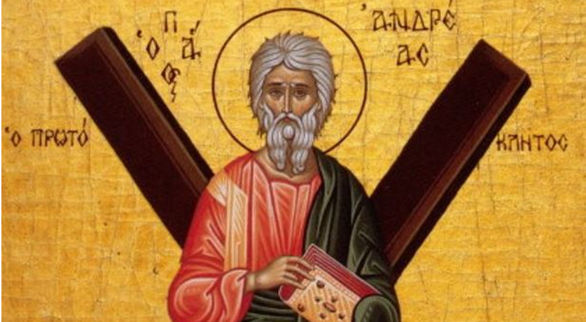 Feast day of Andrew the Glorious First-Called Apostle; celebrations ...