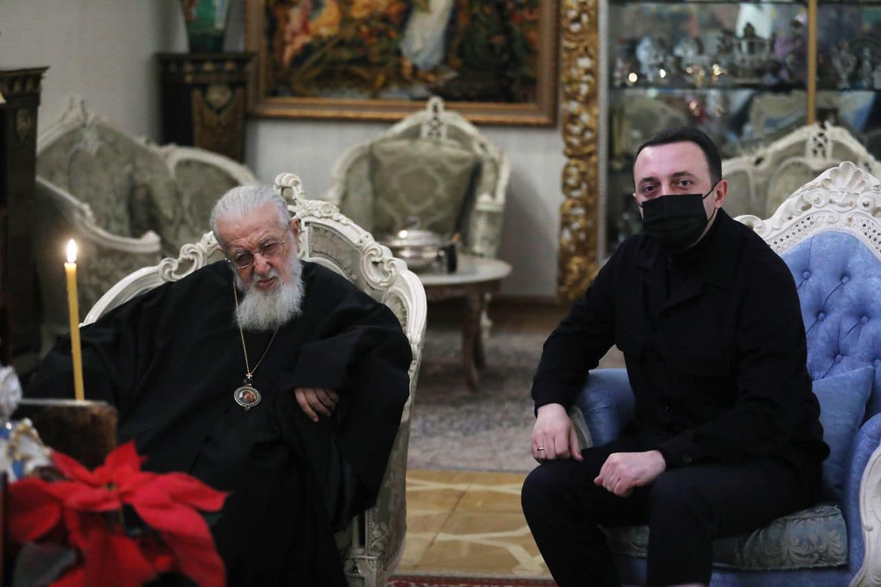 Στον Πατριάρχη Ηλία ο Πρωθυπουργός της Γεωργίας - Ορθοδοξία News Agency