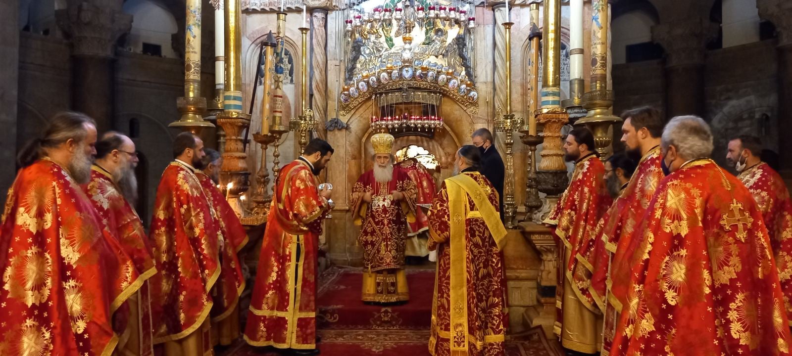 Περιτομή του Κυρίου και εορτή Αγίου Βασιλείου στα Ιεροσόλυμα ...