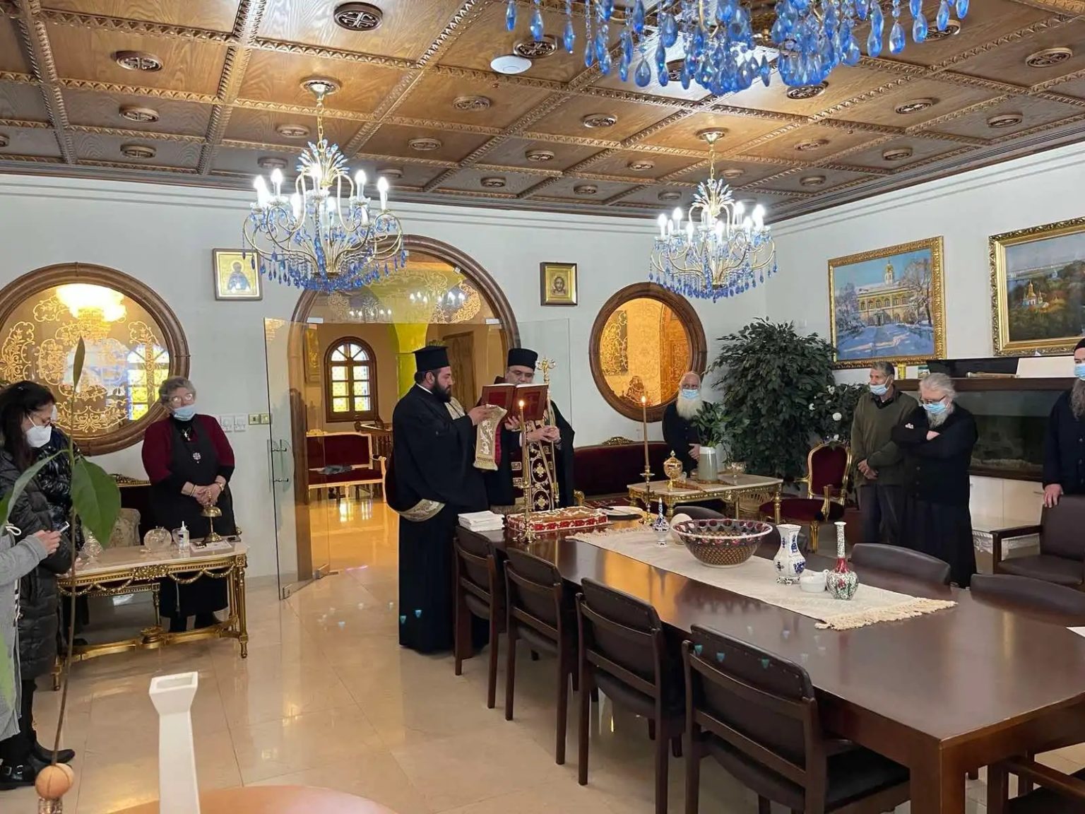 Κοπή Βασιλόπιτας στην Ιερά Μητρόπολη Ταμασού και Ορεινής - Ορθοδοξία ...