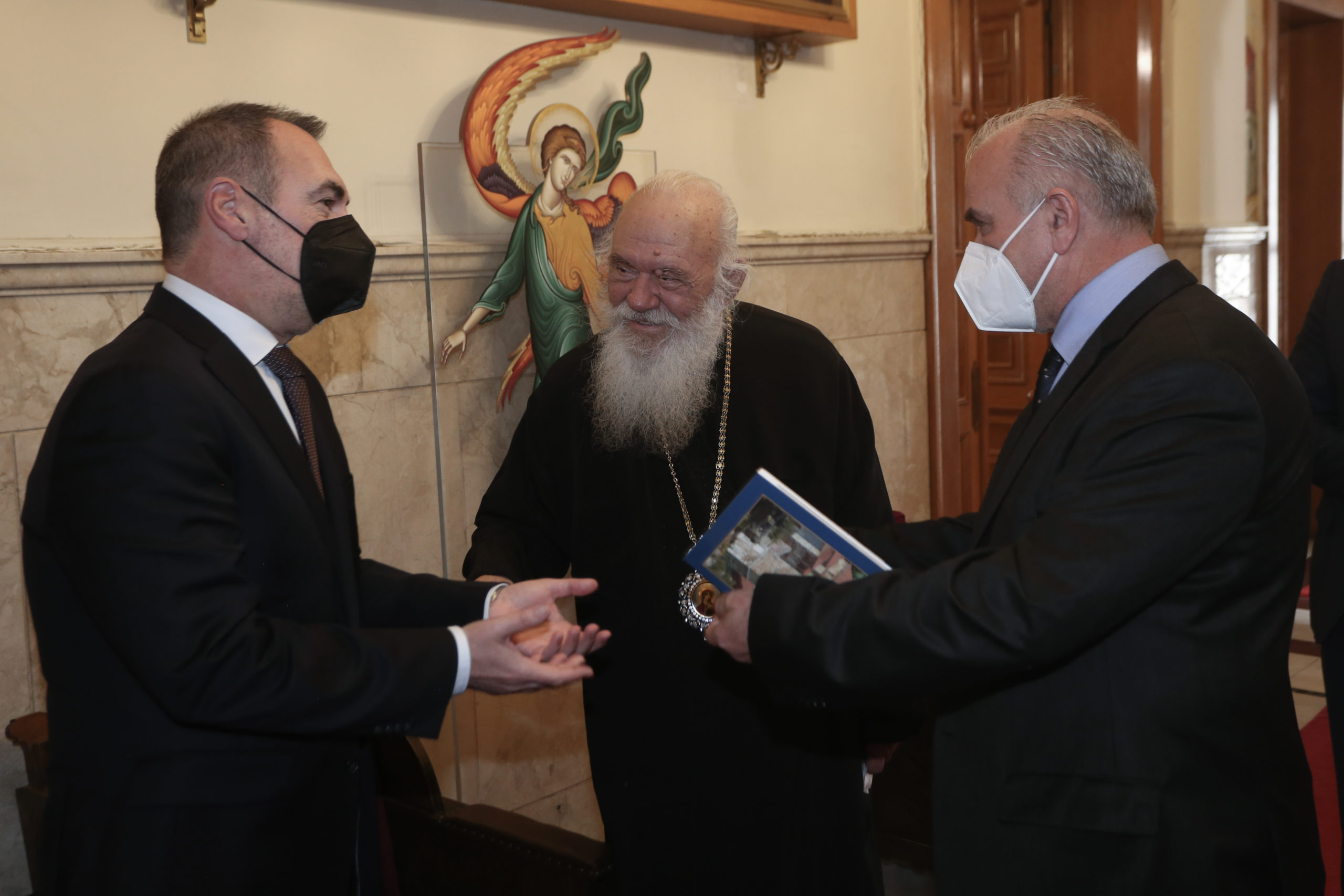 Σειρά επαφών είχε ο Αρχιεπίσκοπος Ιερώνυμος - Ορθοδοξία News Agency