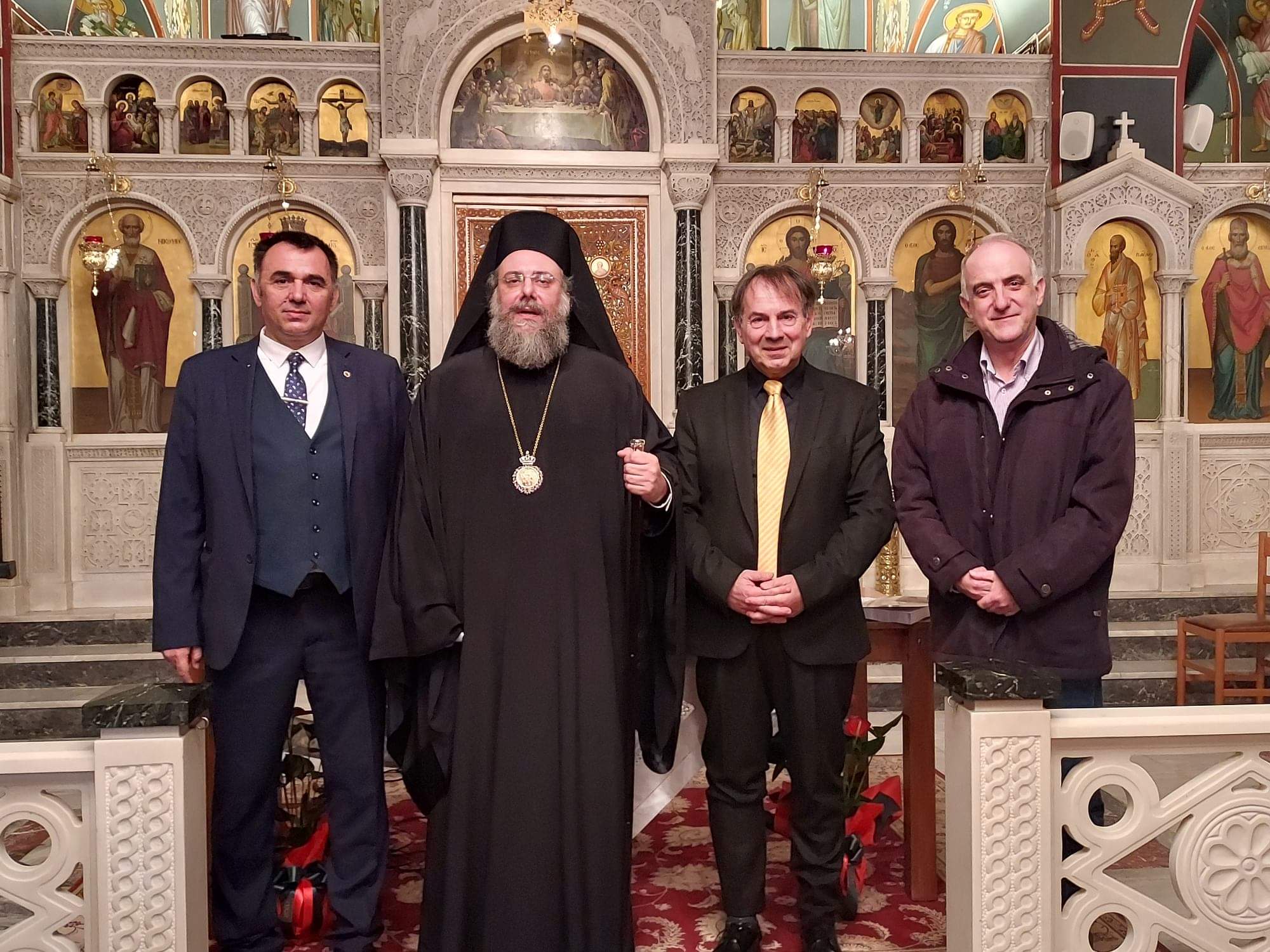 Ο Μητροπολίτης Τρίκκης στην παρουσίαση του βιβλίου "Ο Μουσικός Όρθρος ...