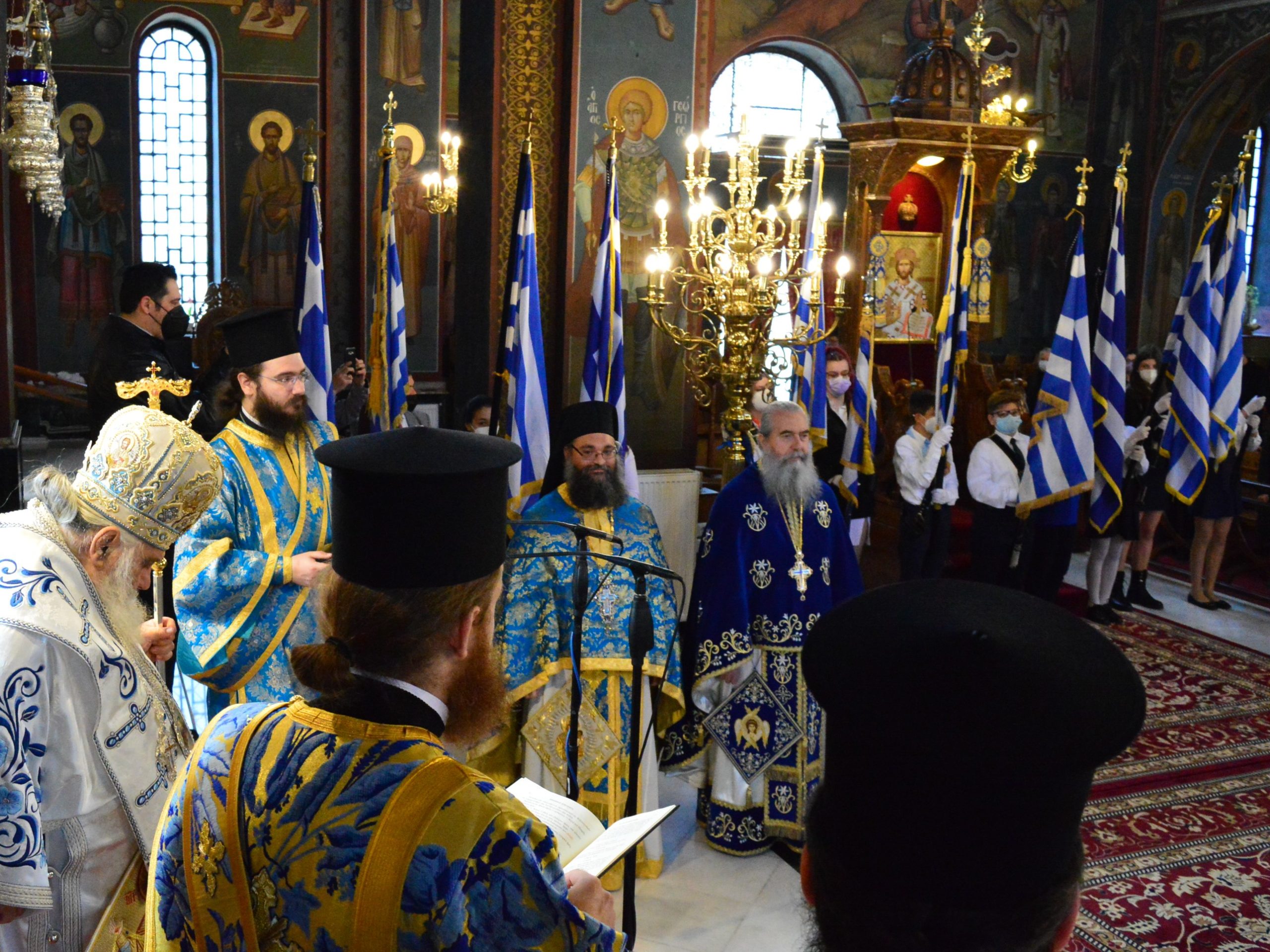 Εορτή του Ευαγγελισμού και Δοξολογία της 25ης Μαρτίου στην Έδεσσα ...