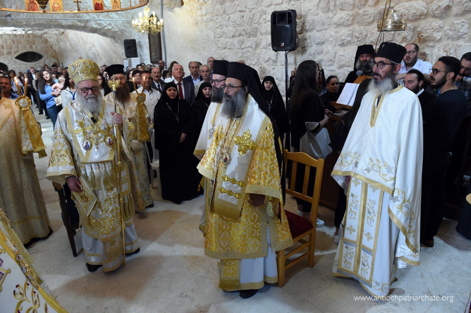 Αγιασμός εγκαινίων στην Πατριαρχική Μονή Αγίου Γεωργίου Σεϊντνάγιας ...