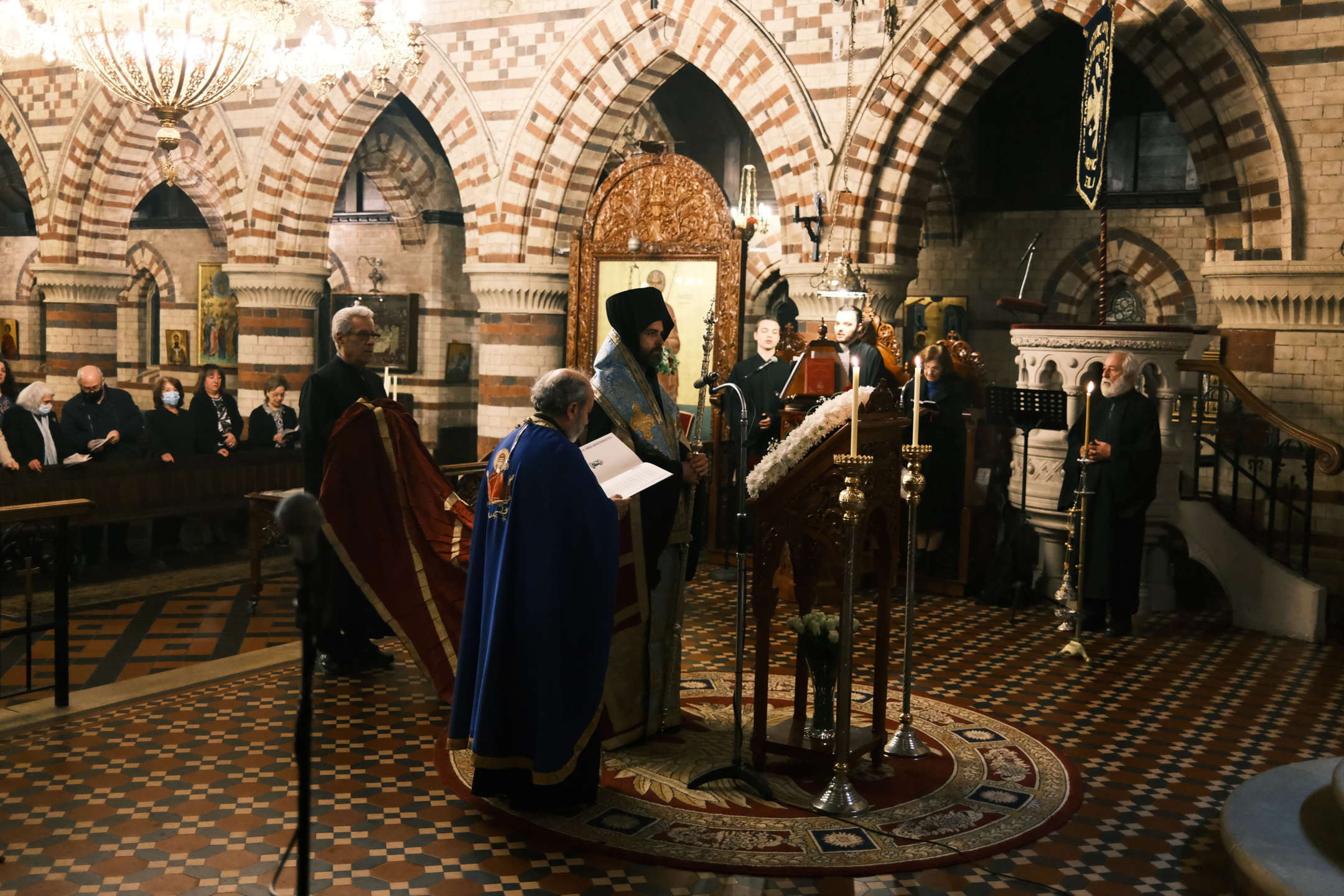 Ο Ακάθιστος Ύμνος στο Μπέρμιγχαμ προεξάρχοντος του Επισκόπου Μελιτηνής ...